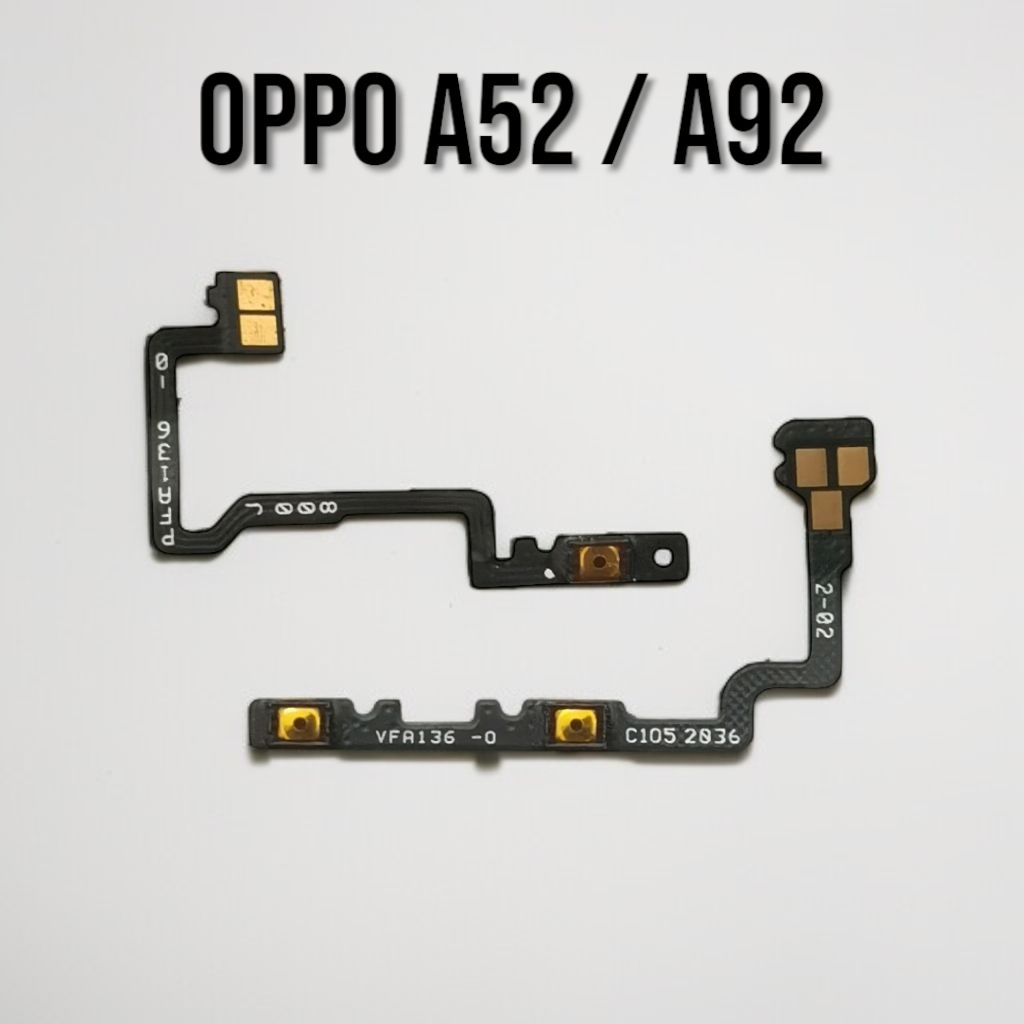 TOMBOL FLEXIBEL ON OFF VOLUME OPPO A52 / A92 BUTTON IN COPOTAN JOSSS | Shopee Philippines