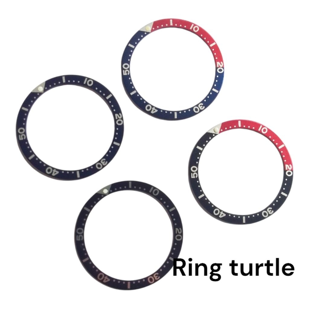 Insert Bezel Turtle Insert Bezel Aftermarket Seiko 39 mm | Shopee ...