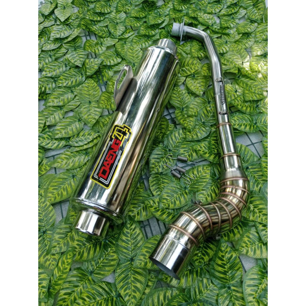 Daeng Sai4 1set Pipe 51mm canister conical open specs exhaust pipe for ...