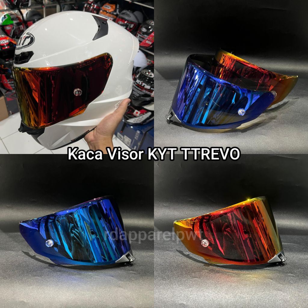 KYT ttrevo iridium original KYT visor Glass | Shopee Philippines