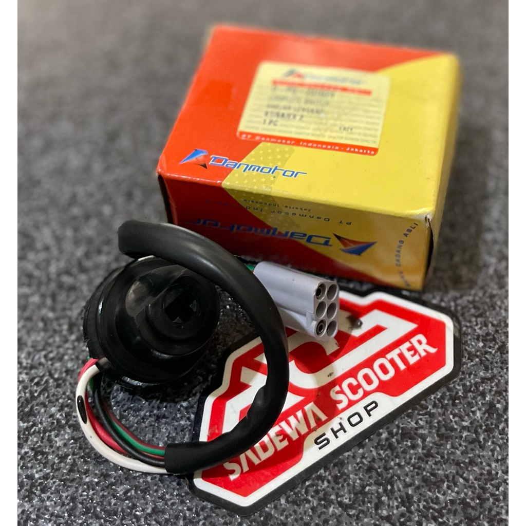 Vespa Exclusive Excel Strada Spartan Danmotor Complete Ignition Key ...