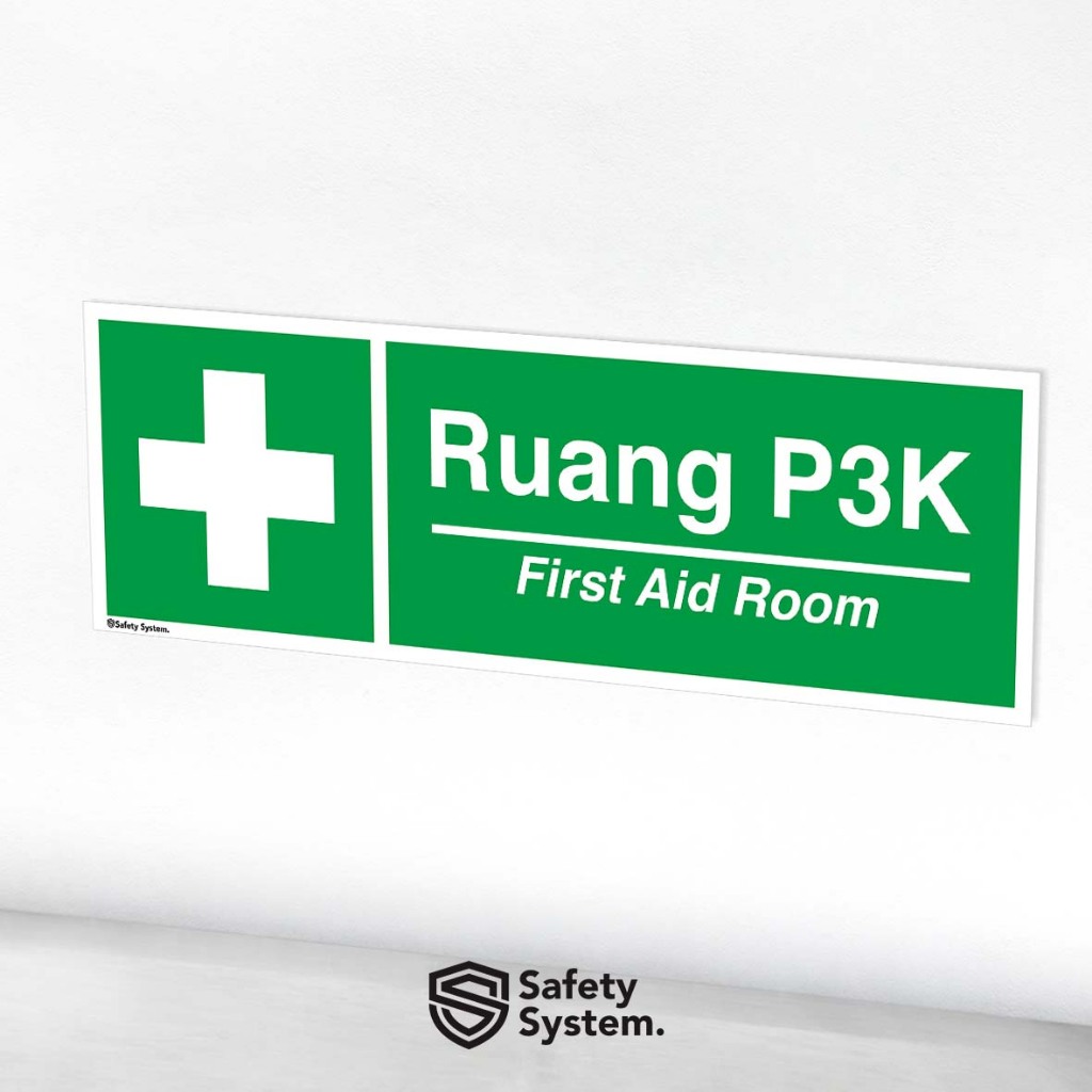Safety Sign Sticker K3 Signs First Aid Room Marker First Aid Room ...
