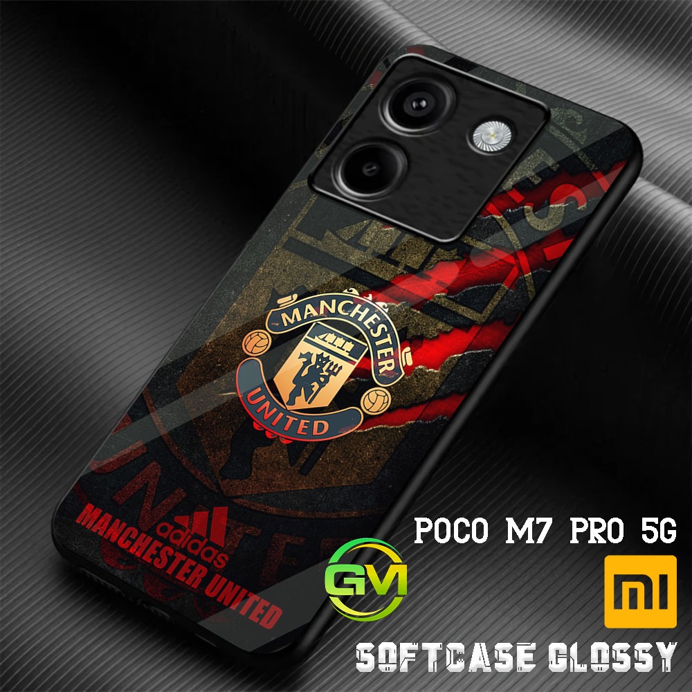 [GM69] Softcase Glitter POCO M7 PRO 5G Case Casing Mica Silicone ...