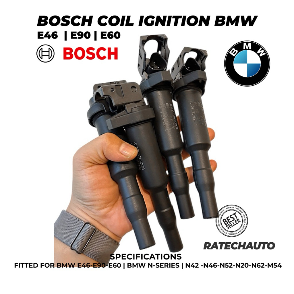 COIL BMW BOSCH-COIL BMW-KOIL BMW E46-E90-E60-F10-F30-KOIL BMW N42-N46 ...