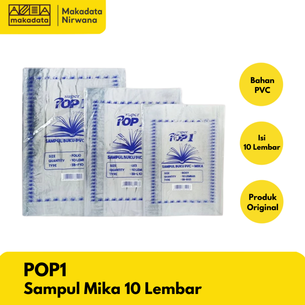 POP1 PVC MIKA COVER (10 SHEETS) | Shopee Philippines