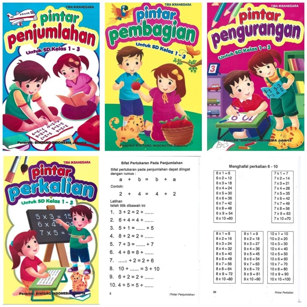 Indonesian Star | Smart Multiplication Book - Smart Addition - Smart ...