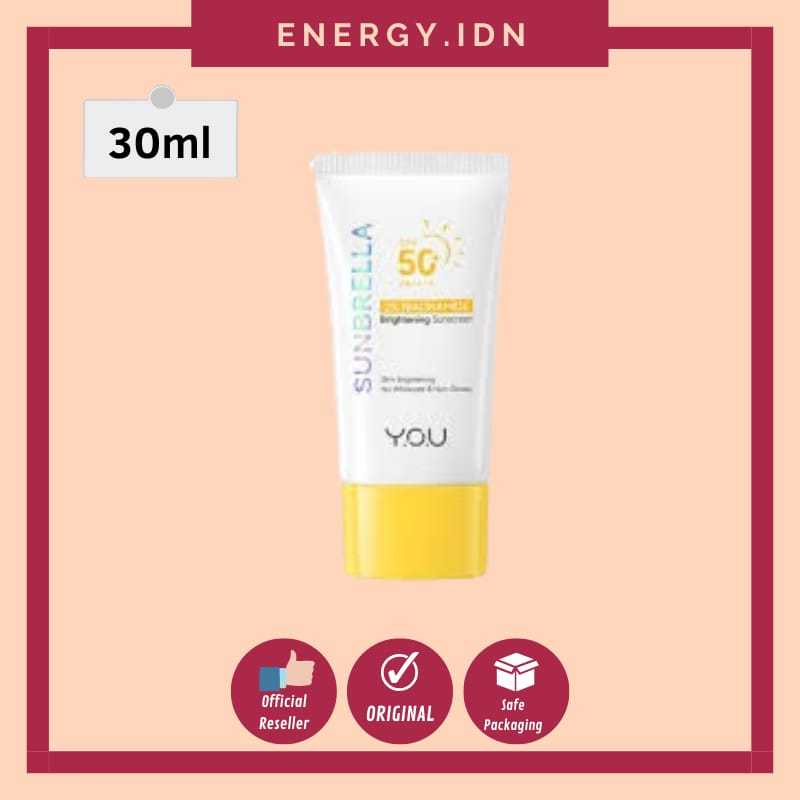 You Sunbrella 2% Niacinamide Brightening Sunscreen, SPF 50 PA++++, 30 ...