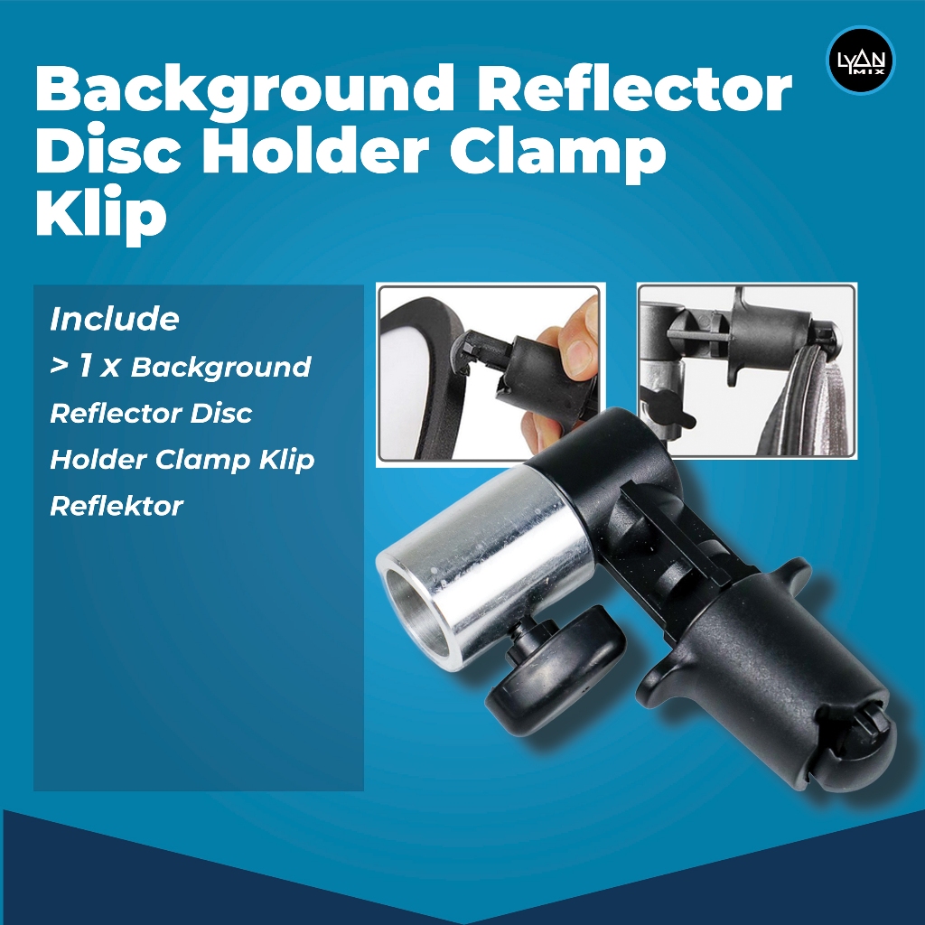 Background Reflector Disc Holder Clamp Reflector Clip | Shopee Philippines