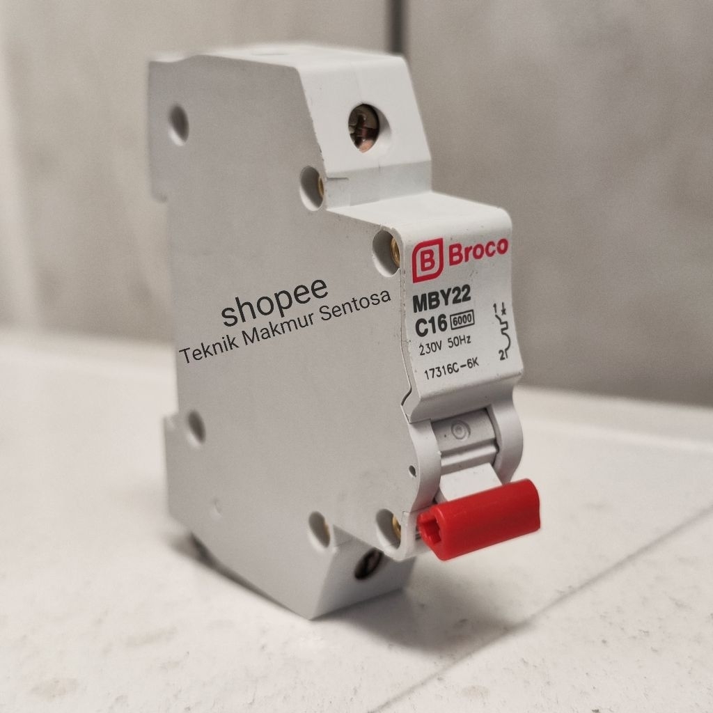MCB 16a Broco 1 Phase Circuit Breaker 16 Ampere | Shopee Philippines