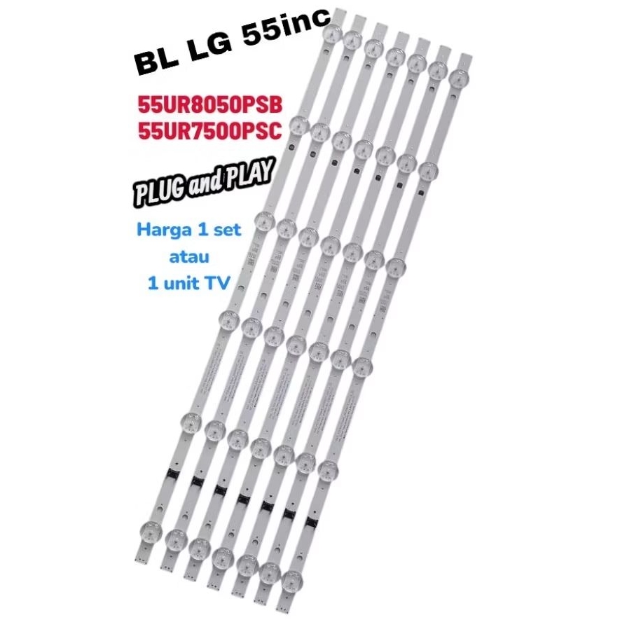 BL - BEKLITE - LG TV BACKLIGHT 55UR7500PSC - 55UR7500 - ORIGINAL LG 55 ...