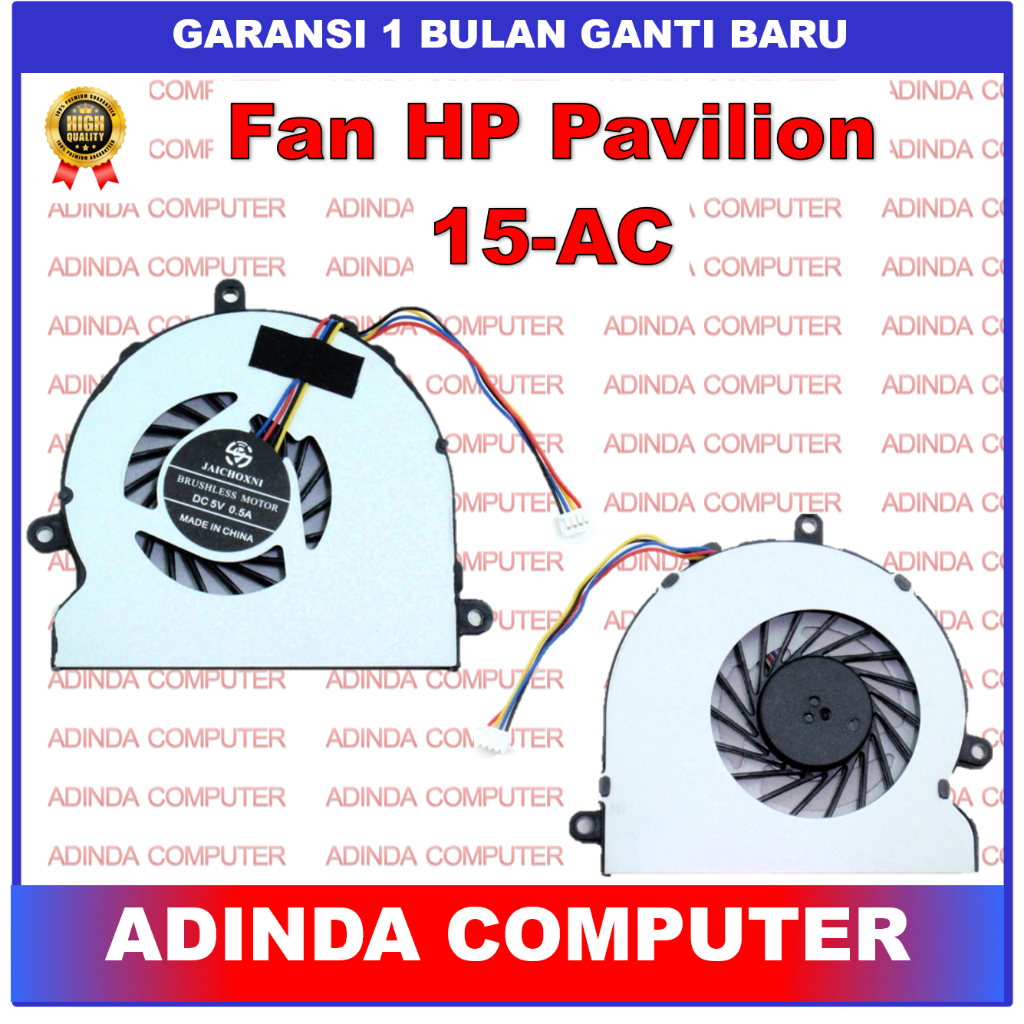 Fan HP Pavilion 15-AC 15BE 15-BE 15BF 15-BF 15BS 15-BS 15-BW 15BW 15q ...