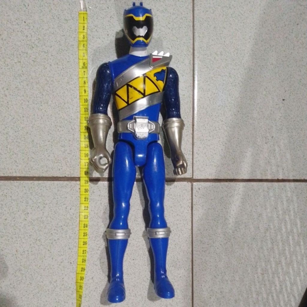 (RAK FIGURE) Figure Power Ranger Dino Thunder Blue ORI Bandai | Shopee ...