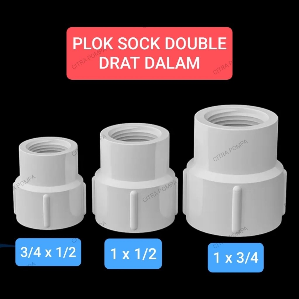 DOUBLE THREAD SOCK / VLOK SOCK / DOUBLE THREAD REDUCER | Shopee Philippines