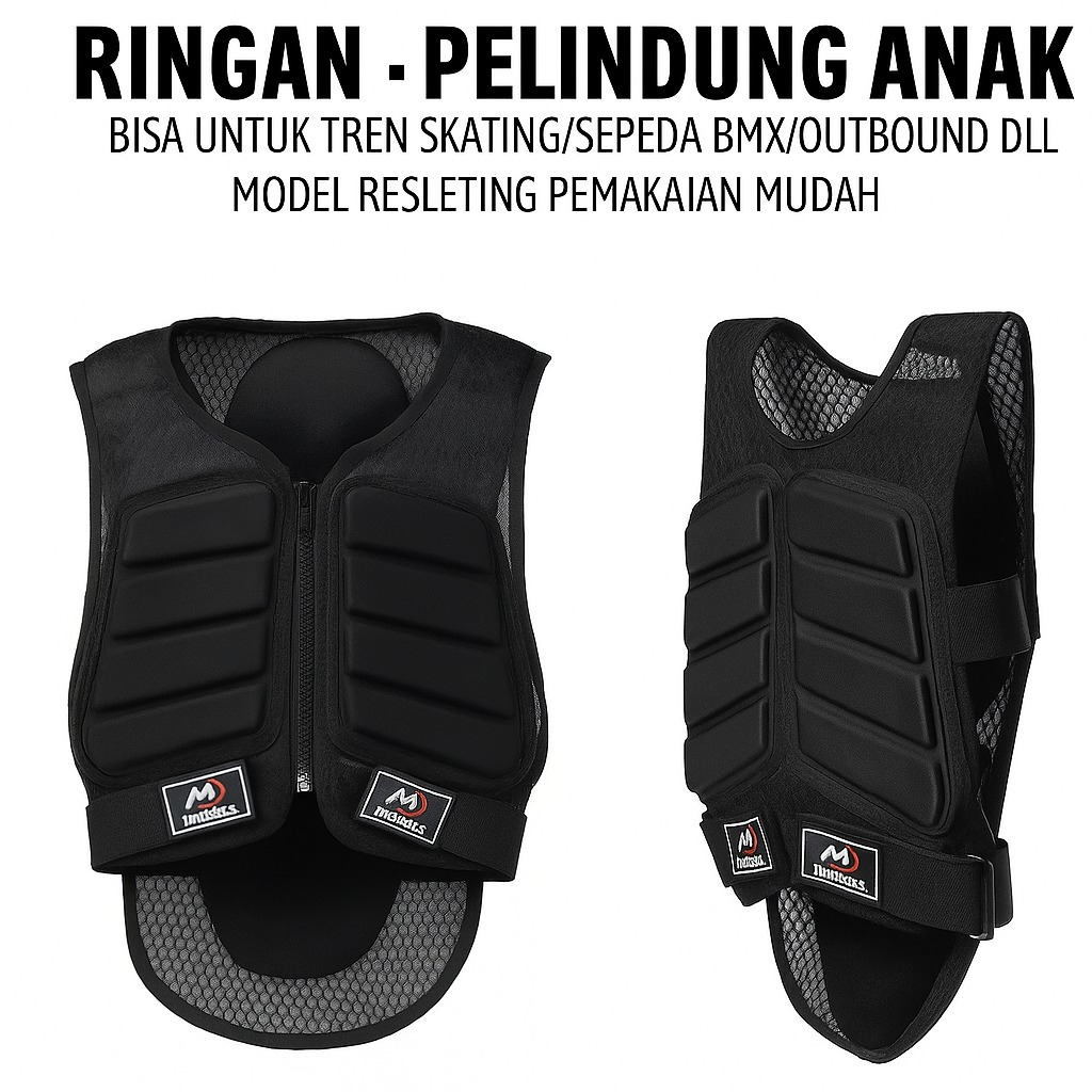 Body Armor Chest Protector Pushbike BMX Downhill Balance Bike Children ...