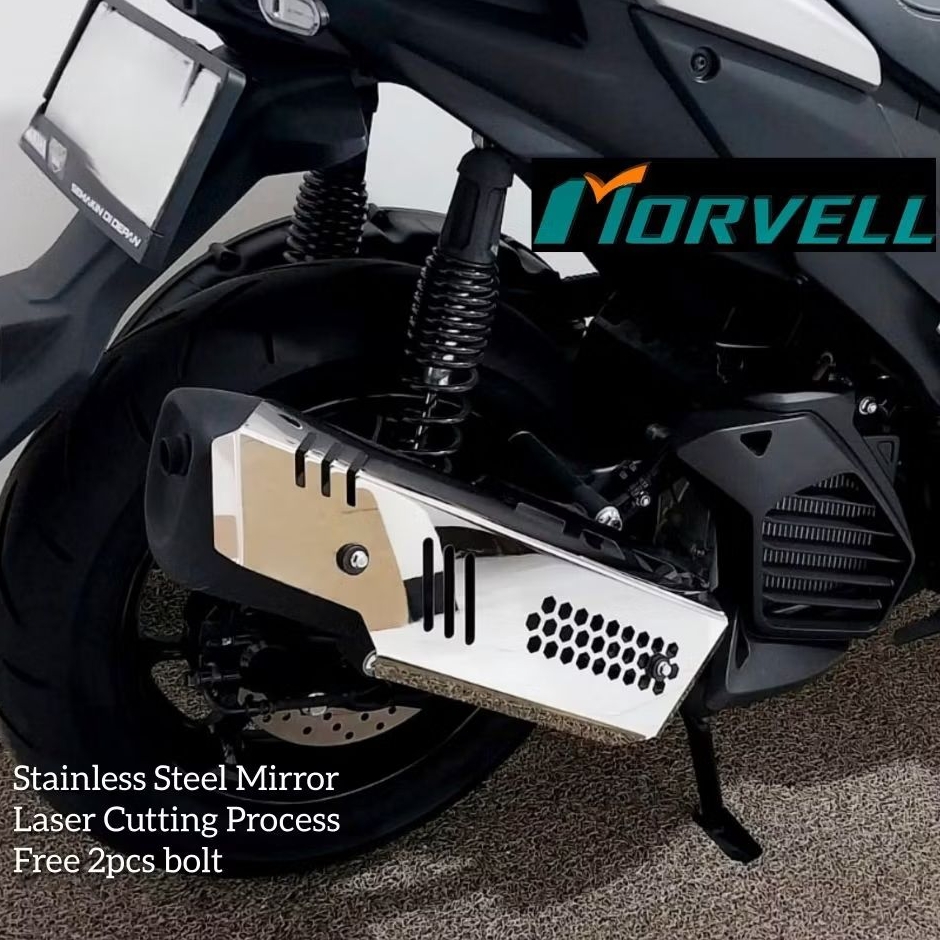 Nmax neo turbo 155 2020 - 2025 exhaust cover garnish muffler cover nmax ...