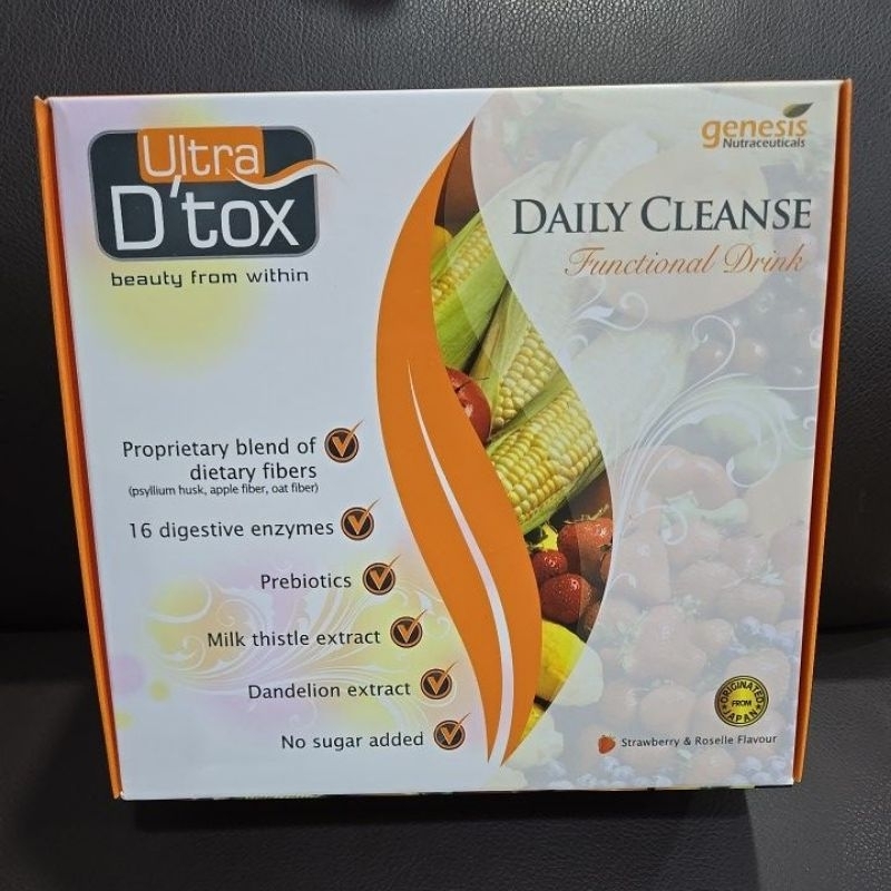 EXP Ultra D'tox Daily Cleanse 20g x 15 sachets, original from Malaysia ...