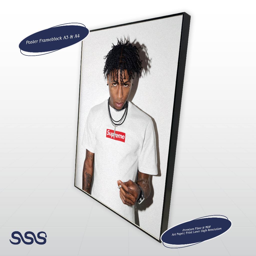 SUPREME POSTER / AESTHETIC POSTER / FRAMEBLOCK POSTER | Shopee Philippines
