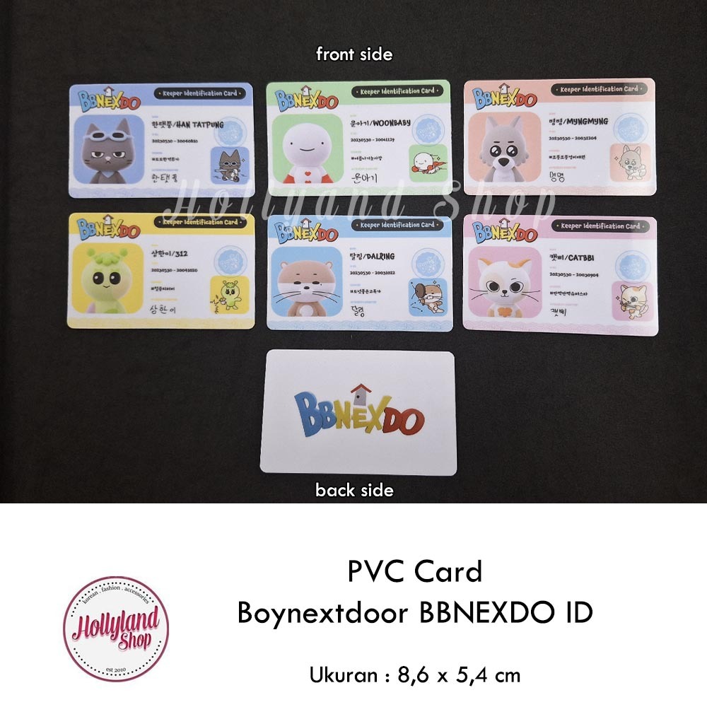 Boynextdoor BBnexdo unofficial PVC ID Card | Shopee Philippines