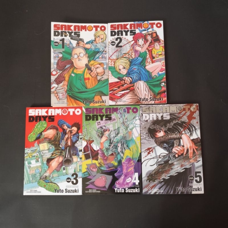 Sakamoto Days Comics 1-5 | Shopee Philippines