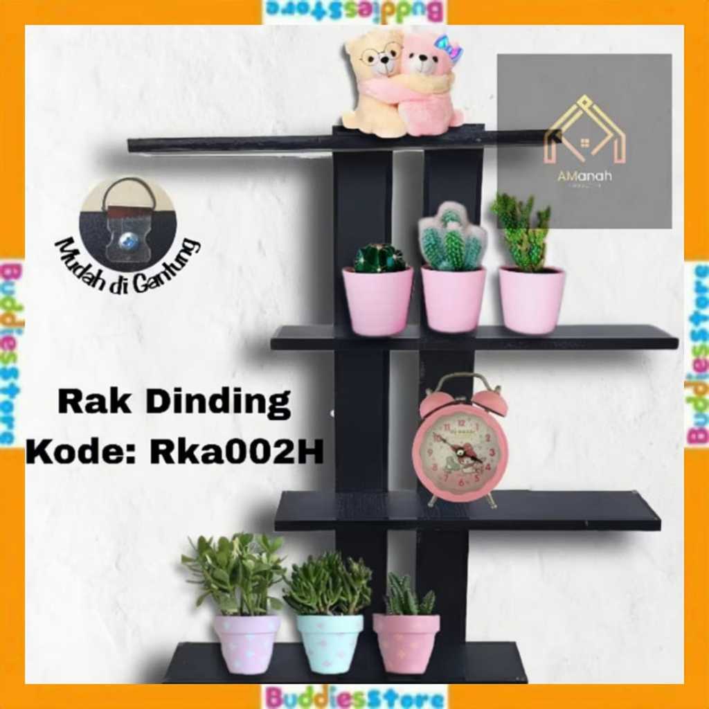 MINIMALIST WALL SHELF CODE RKA002 - MULTIPURPOSE WOODEN DISPLAY SHELF ...