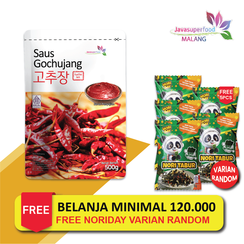 Gochujang HALAL 500g / Gochujang Original Korean Flavor/Sauce Sambel ...