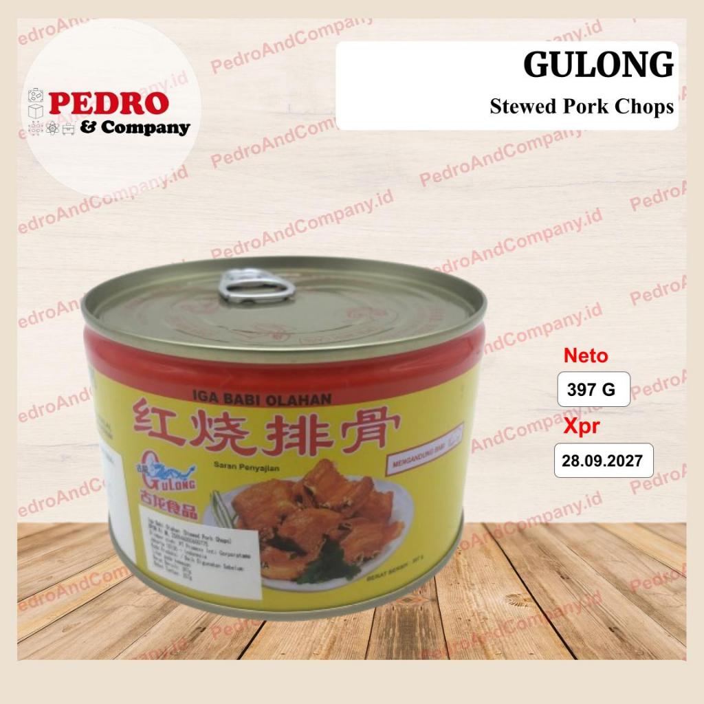 Gulong stewed pork chops 397 gr - forest bah / pork ribs | Shopee ...
