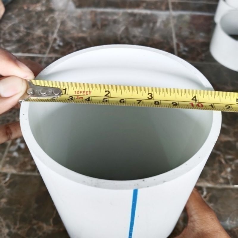 Pvc pipe 4" inches aw 55 cm thick 4 mm | Shopee Philippines