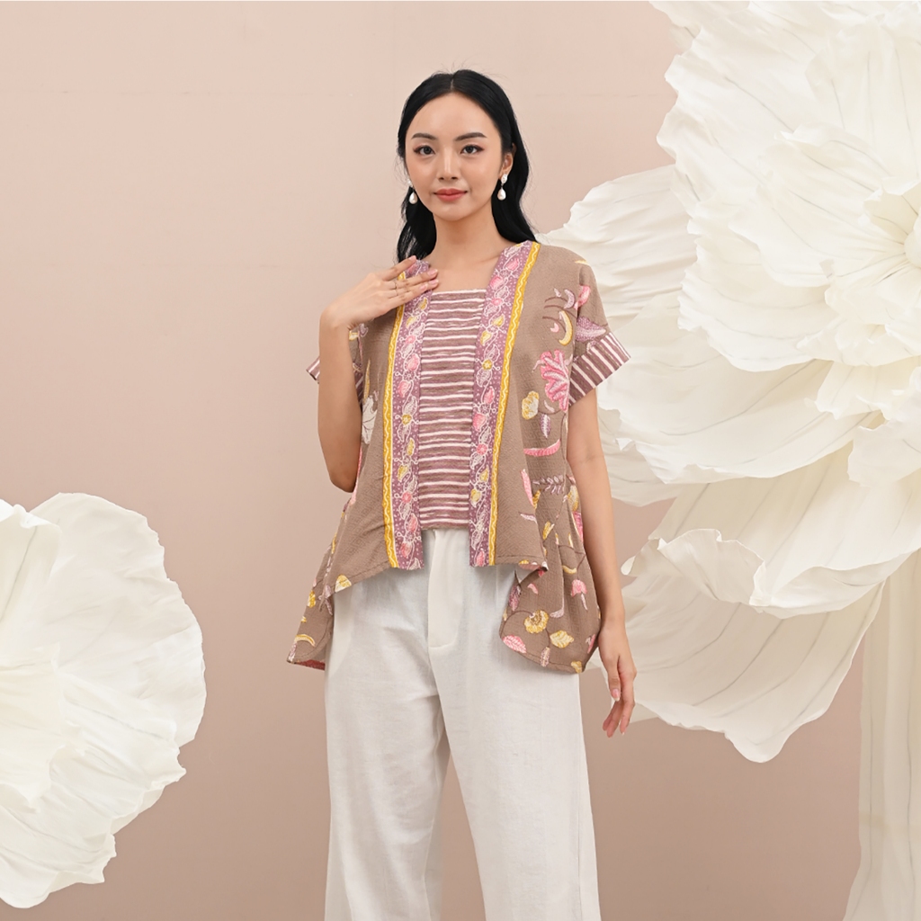 NONA RARA - Barry Dobi Rayya T3927, modern women's batik blouse work ...