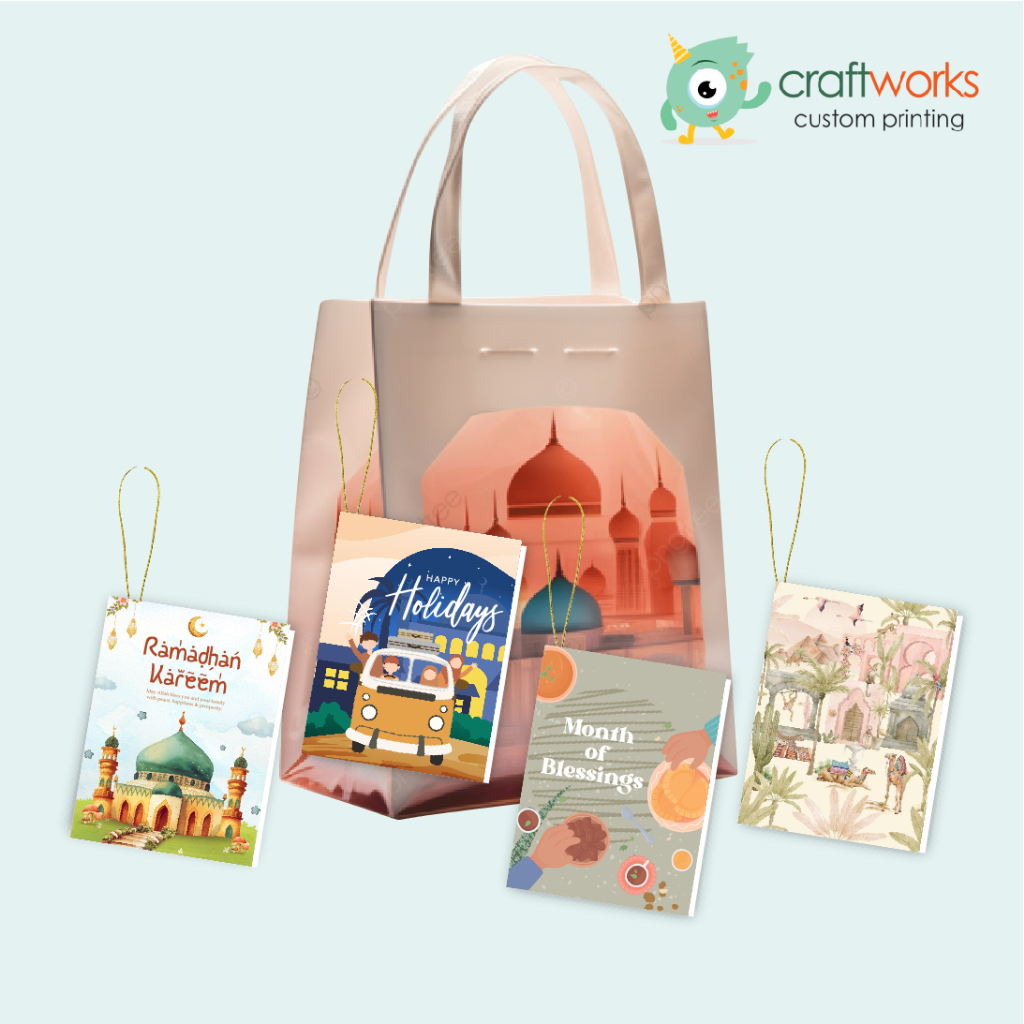 FOLDABLE RAMADAN HANGTAG (CONTENTS 12 PCS) - EID GREETING CARDS EID AL ...