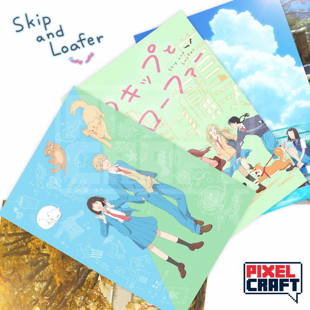Skip and Loafer Anime Wall Poster Size - A3 | Shopee Philippines