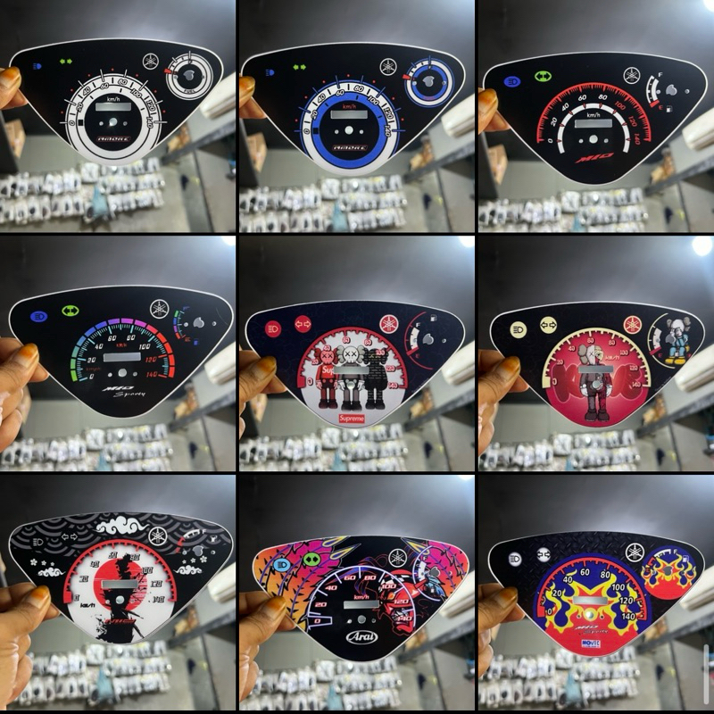 Custom mio speedo board mio speedometer mio speedo board | Shopee ...