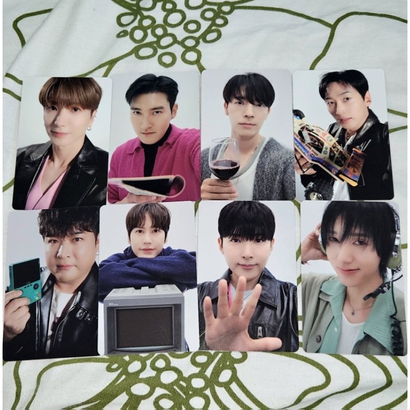 Smtown the culture family set photocard sharing pc super junior set ...