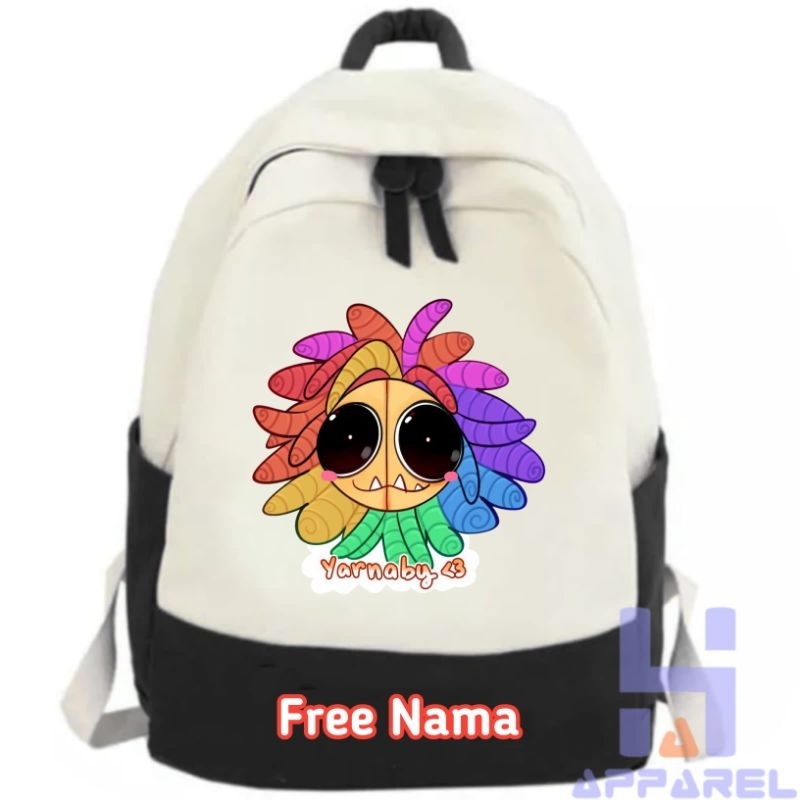 Yarnaby POPPY PLAYTIME CHAPTER CHILDREN'S BACKPACK 4 FREE NAME | Shopee ...