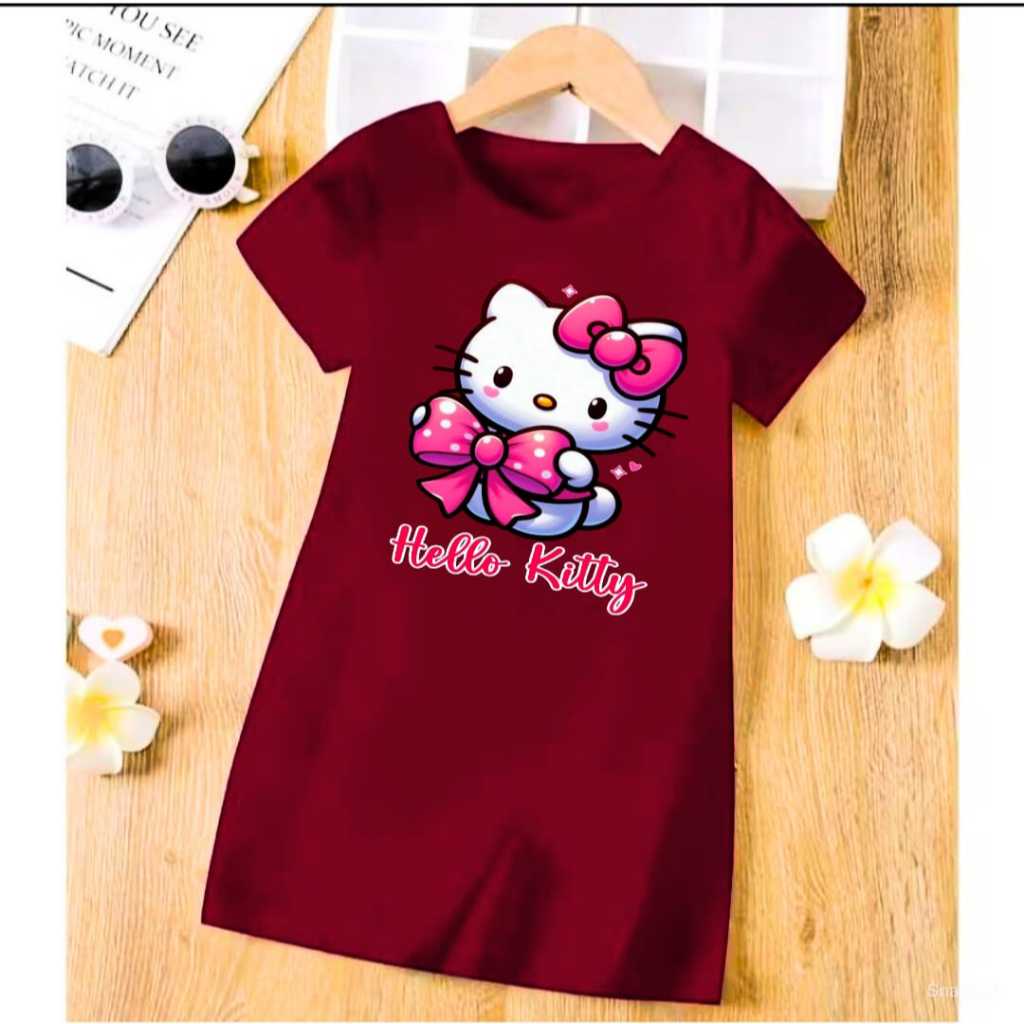 Hello Kitty Ribbon DTF motif for girls aged 2-13 years // Hello Kitty ...