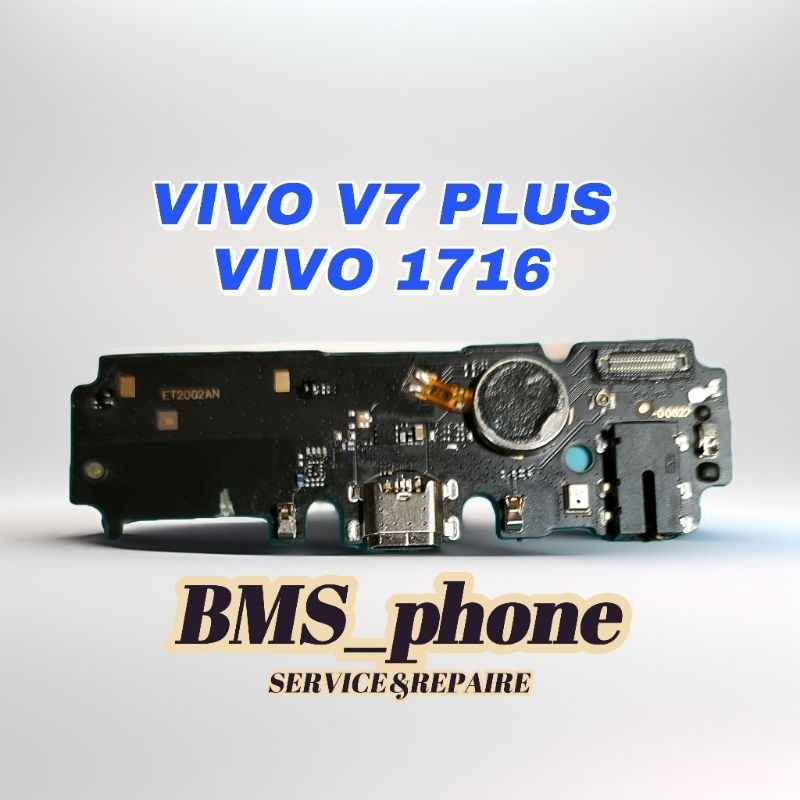Pcb Board Casing Connector Original Vivo V7 Plus Model Vivo 1716 Mic ...
