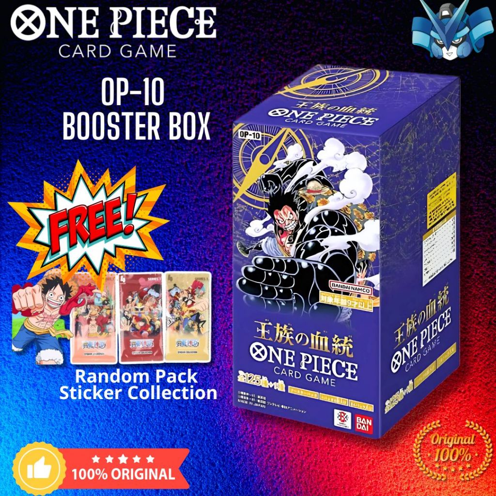 One Piece Card Game OP-10 / OP10 Booster Box Royal Blood | Shopee Philippines