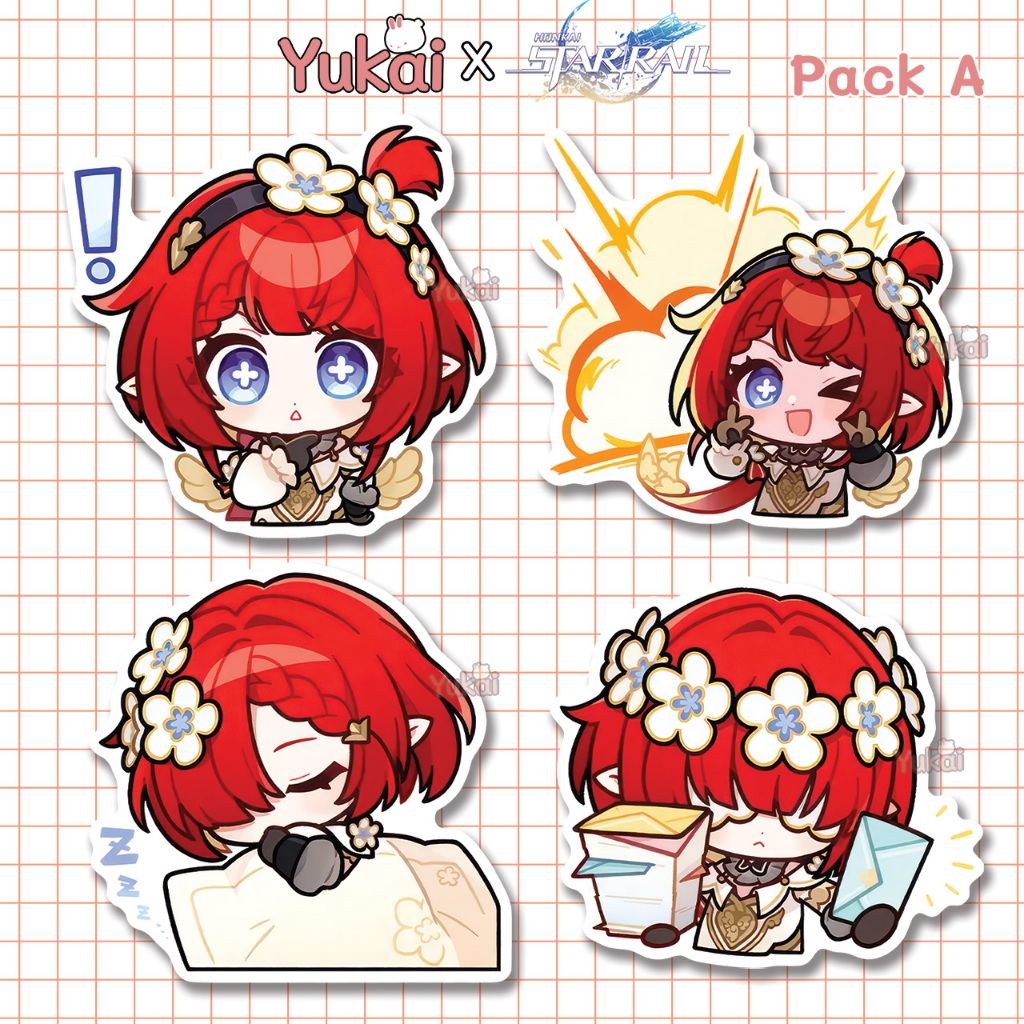 Tribbie Honkai Star Rail (HSR) Premium Stickers - Waterproof Anime ...