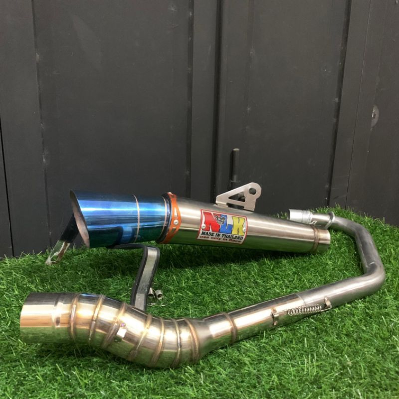 Highmount Stainless 1Set big elbow 51mm pipe for Tmx 125 155 pinoy ...