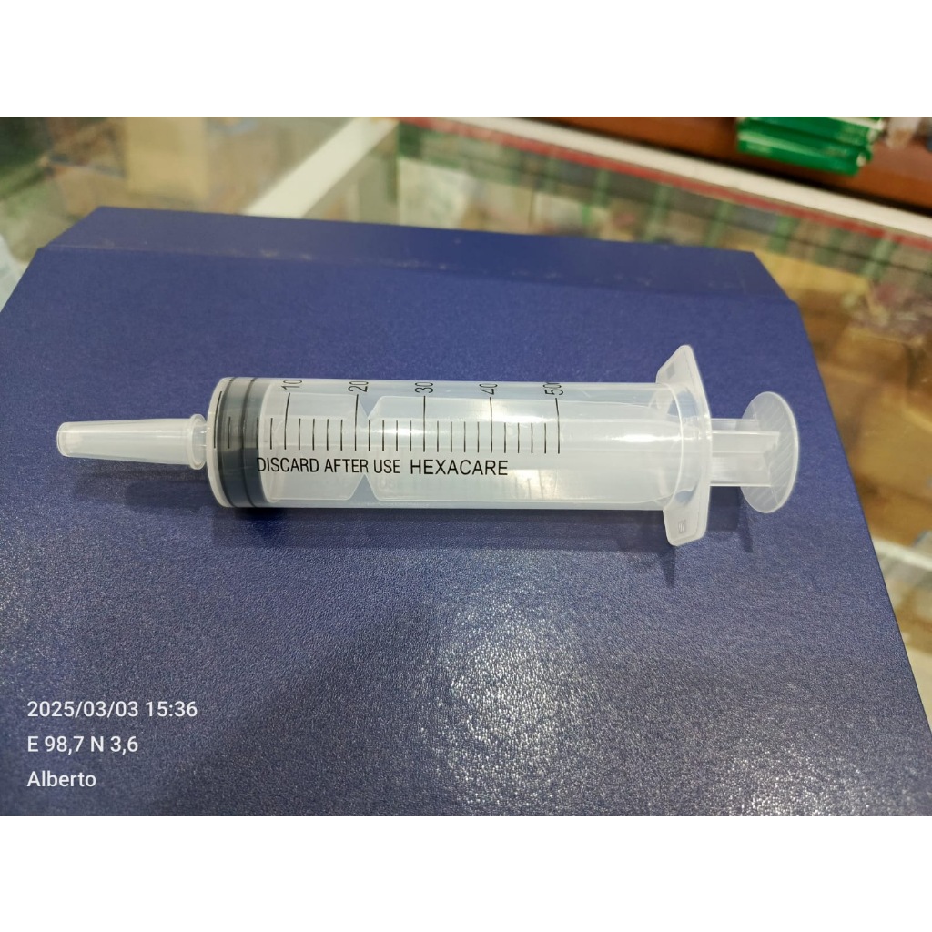 Hexacare 50cc Disposable Syringe 50ml Hexacare | Shopee Philippines