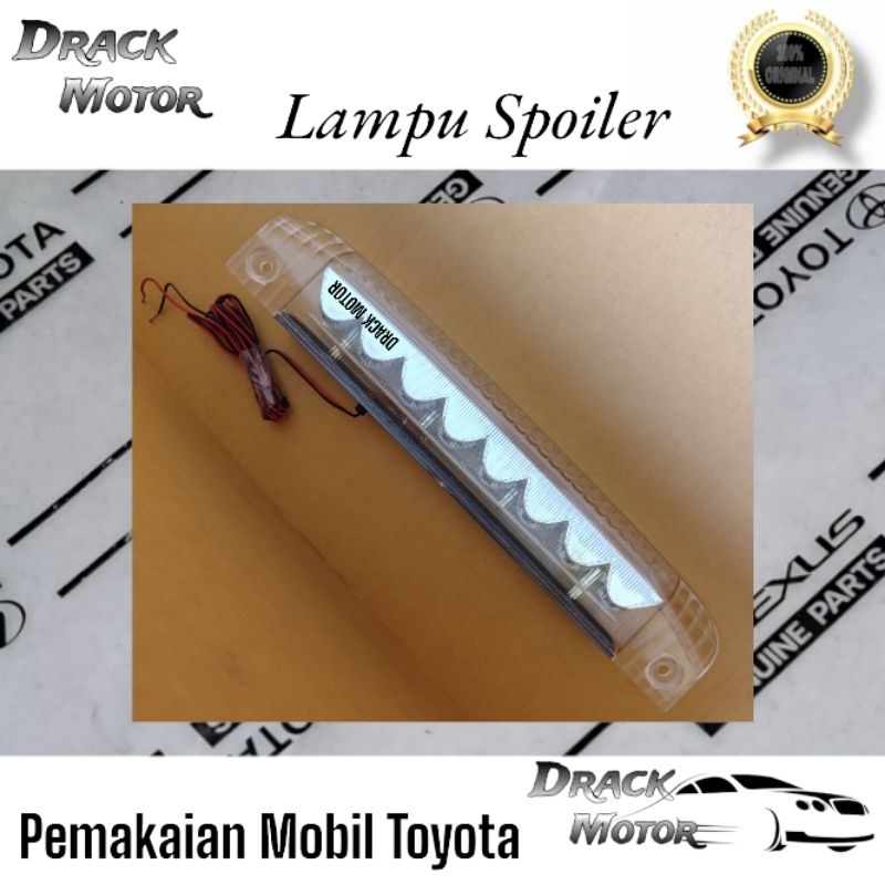 Original Innova Spoiler Light Toyota Innova Rear Trunk // Original ...