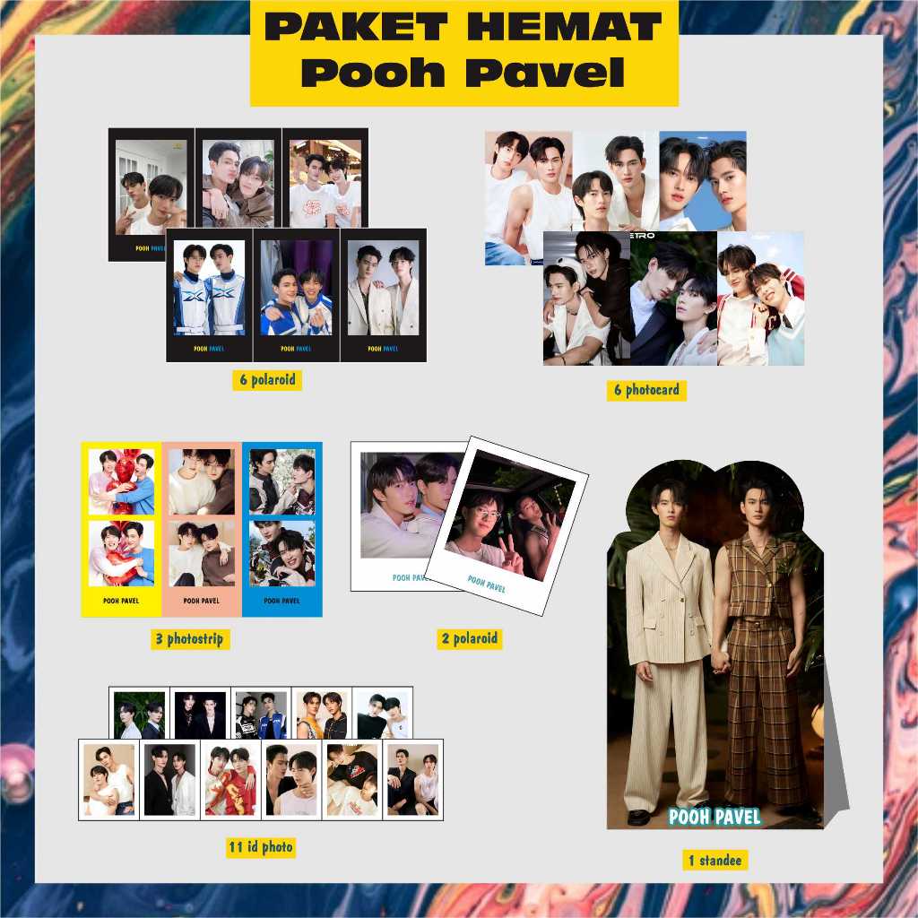 PAHE SAVING PACKAGE THAI ( POOH - PAVEL POOHPAVEL) THAILAND polaroid ...