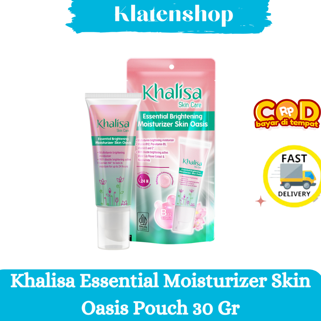 Khalisa Essential Moisturizer Skin Oasis Pouch 30 Gr | Shopee Philippines