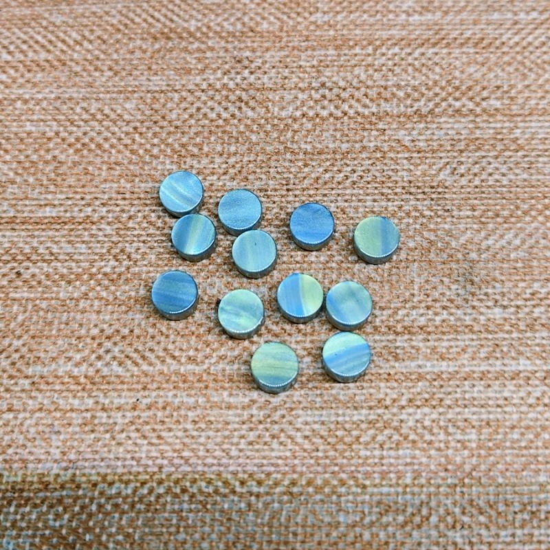 Inlay Dot Model Rainbow Motif Abalone 6mm guitar and bass Fretboard ...