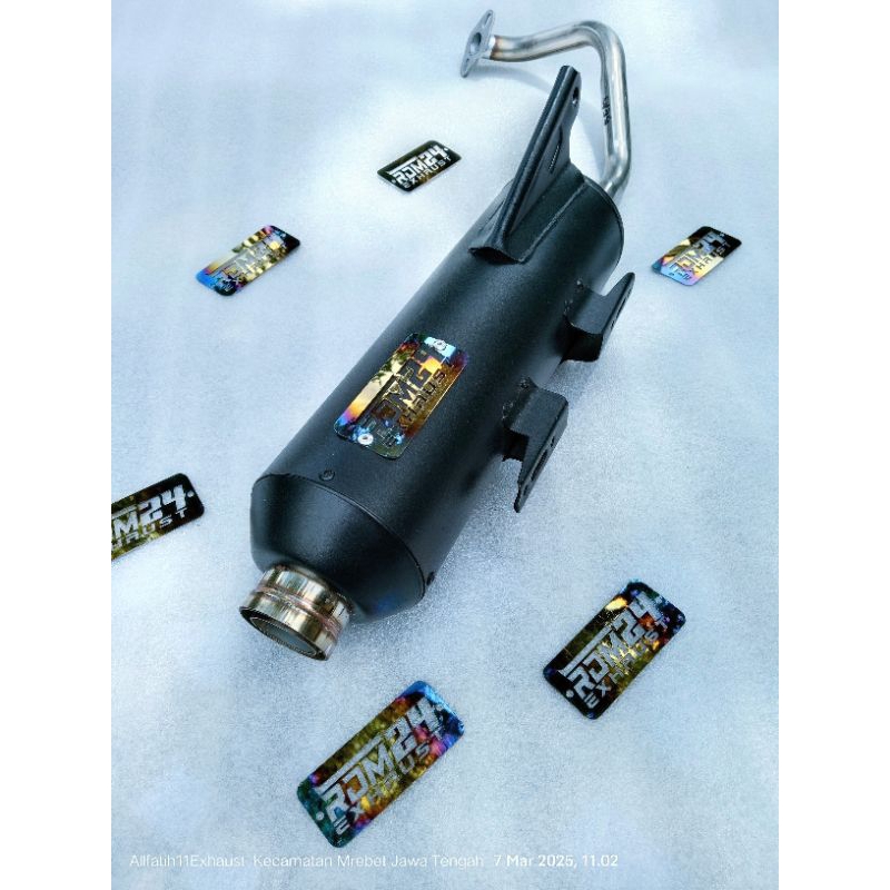Exhaust silent killer RDM 24 exhaust power pipe Mio Sporty Mio Soulty ...