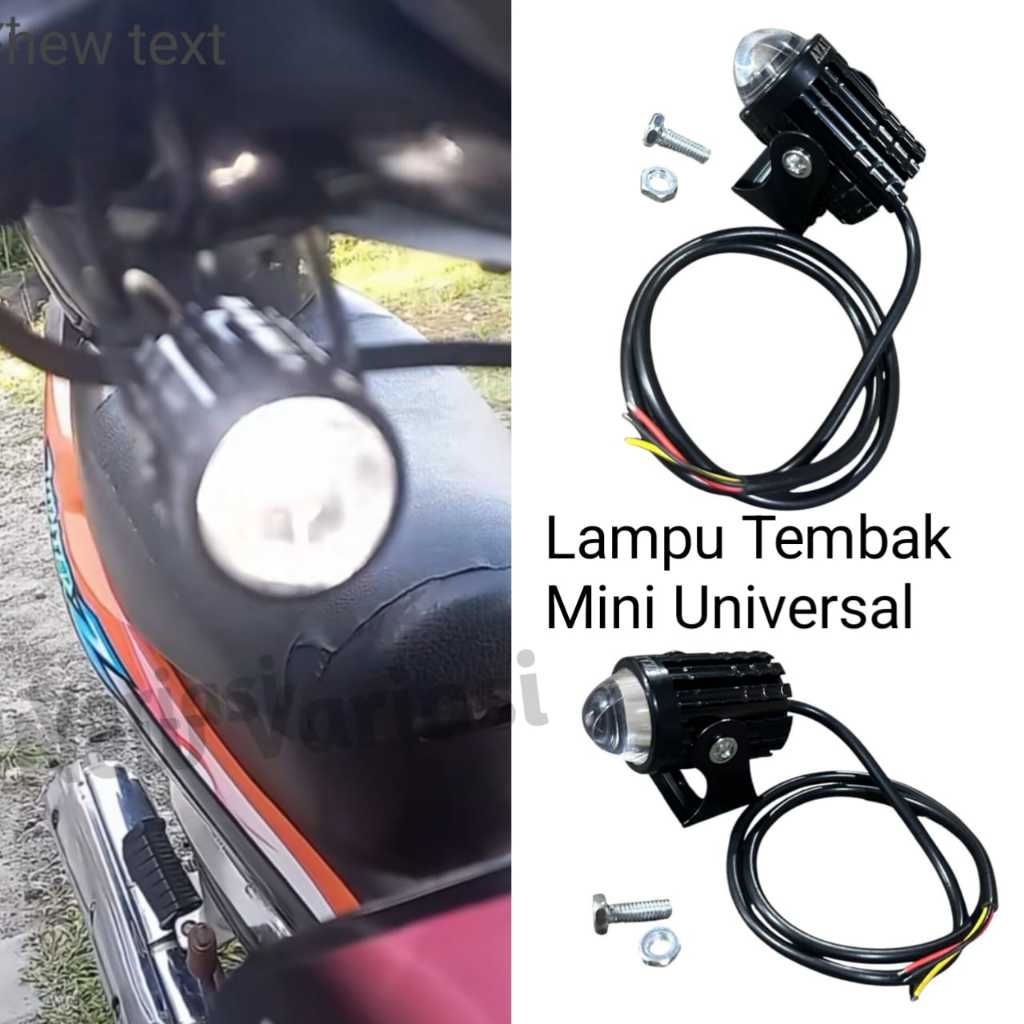Universal MINI D2 LASER SHOOTING LIGHT DC 12V-80V MINI LED SPOTLIGHT ...