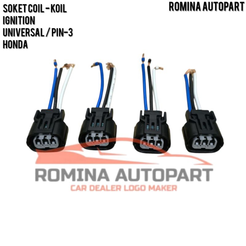 Original Honda CRV Civic Stream Oddey Accord Ignition Coil Socket 1pc ...