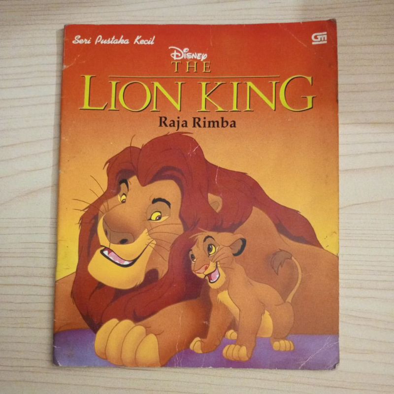 DISNEY SMALL LIBRARY SERIES BOOK THE LION KING KING KING RIMBA | Shopee ...