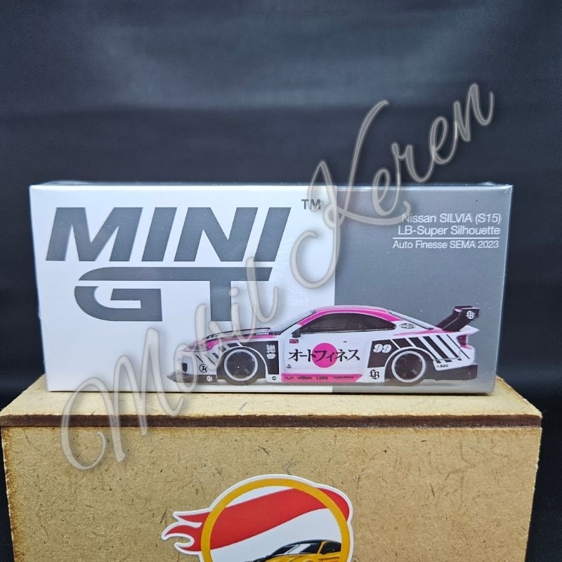 Diecast Mini GT TSS Model 781 Nissan Silvia (S15) LB-Super Silhouette ...