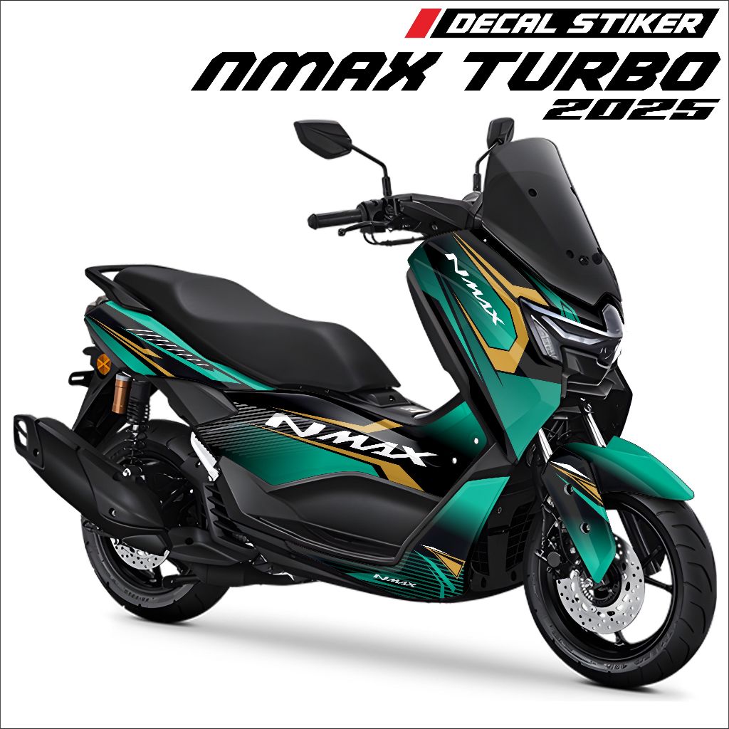 Decal Sticker NMAX TURBO - NEO 2024 NMAX Gen 3 Full Body Super Glosy ...