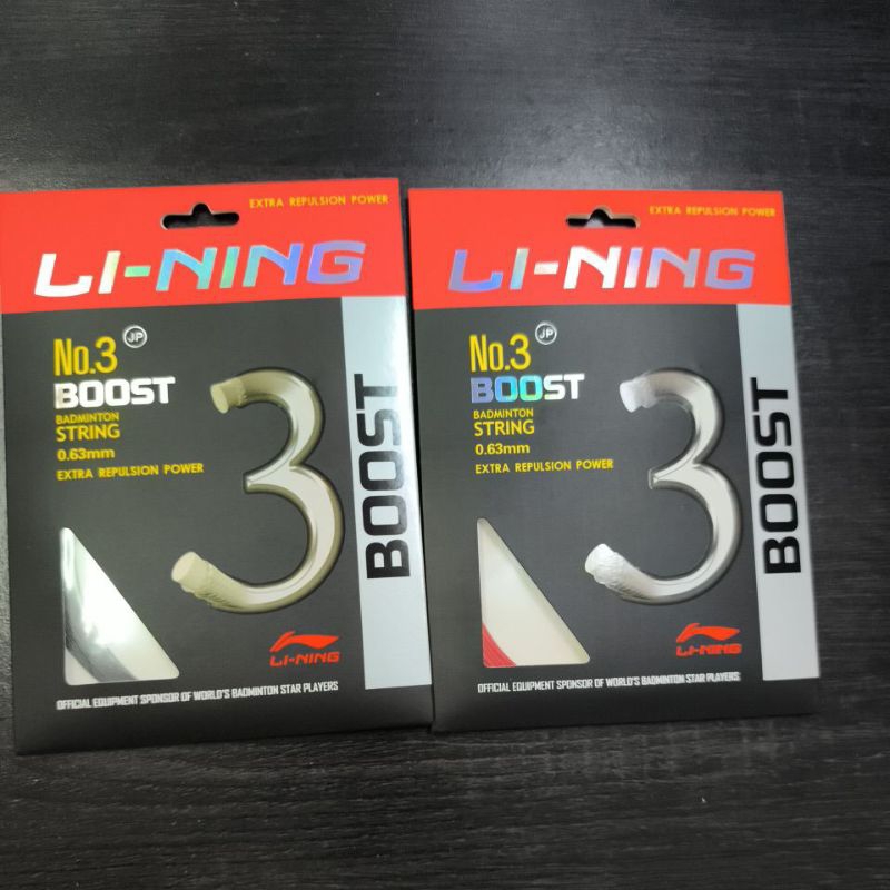 Original Li-Ning No. 3 Boost Badminton Strings | Shopee Philippines